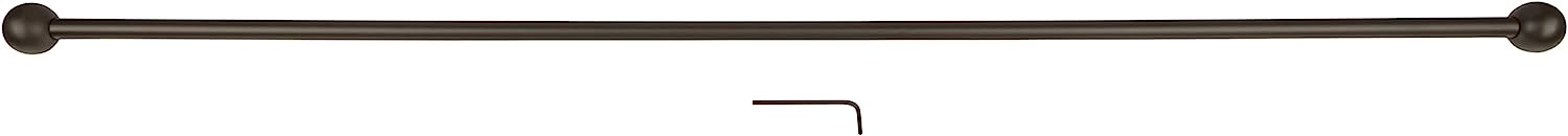 Oil Rubbed Bronze Finished Morris Chair Rod with Round Finials - 27-3 ...