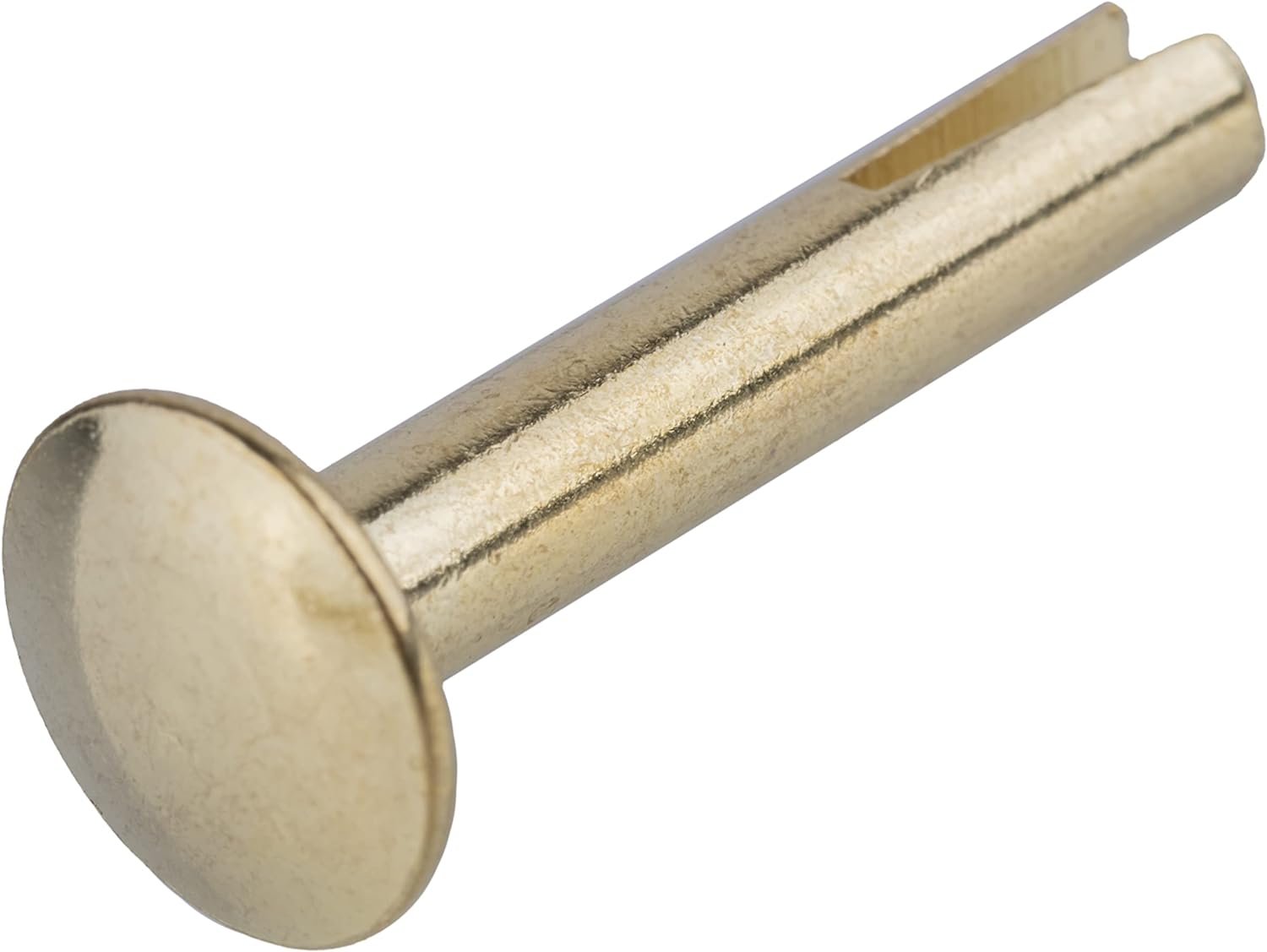Brass Plated Steel Split Rivets - 7/8" Long - Pack of 50 - Split Rivet ...