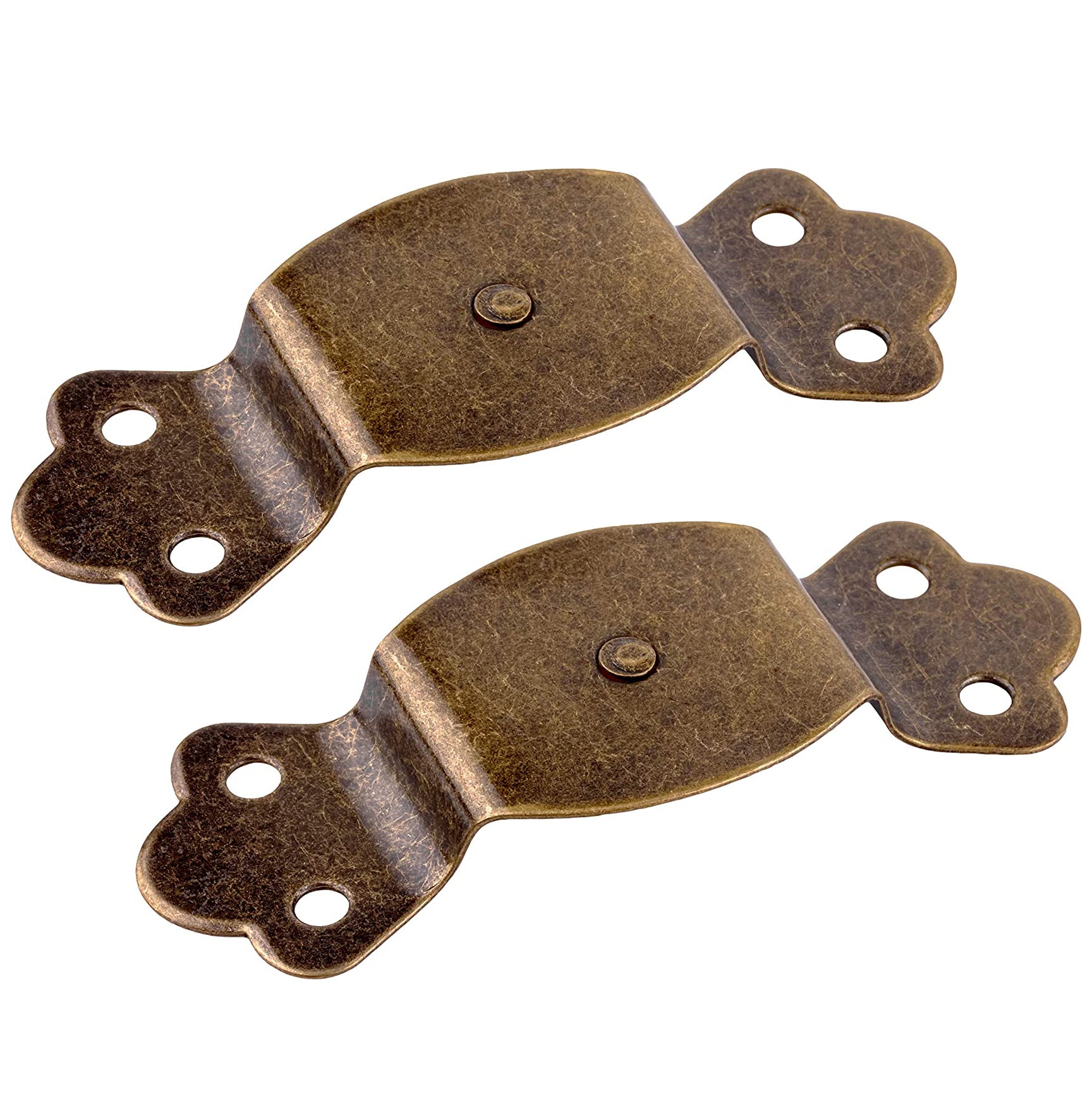 Antique Brass Finished Trunk Handle Loop with Nail | Pack of 2 ...