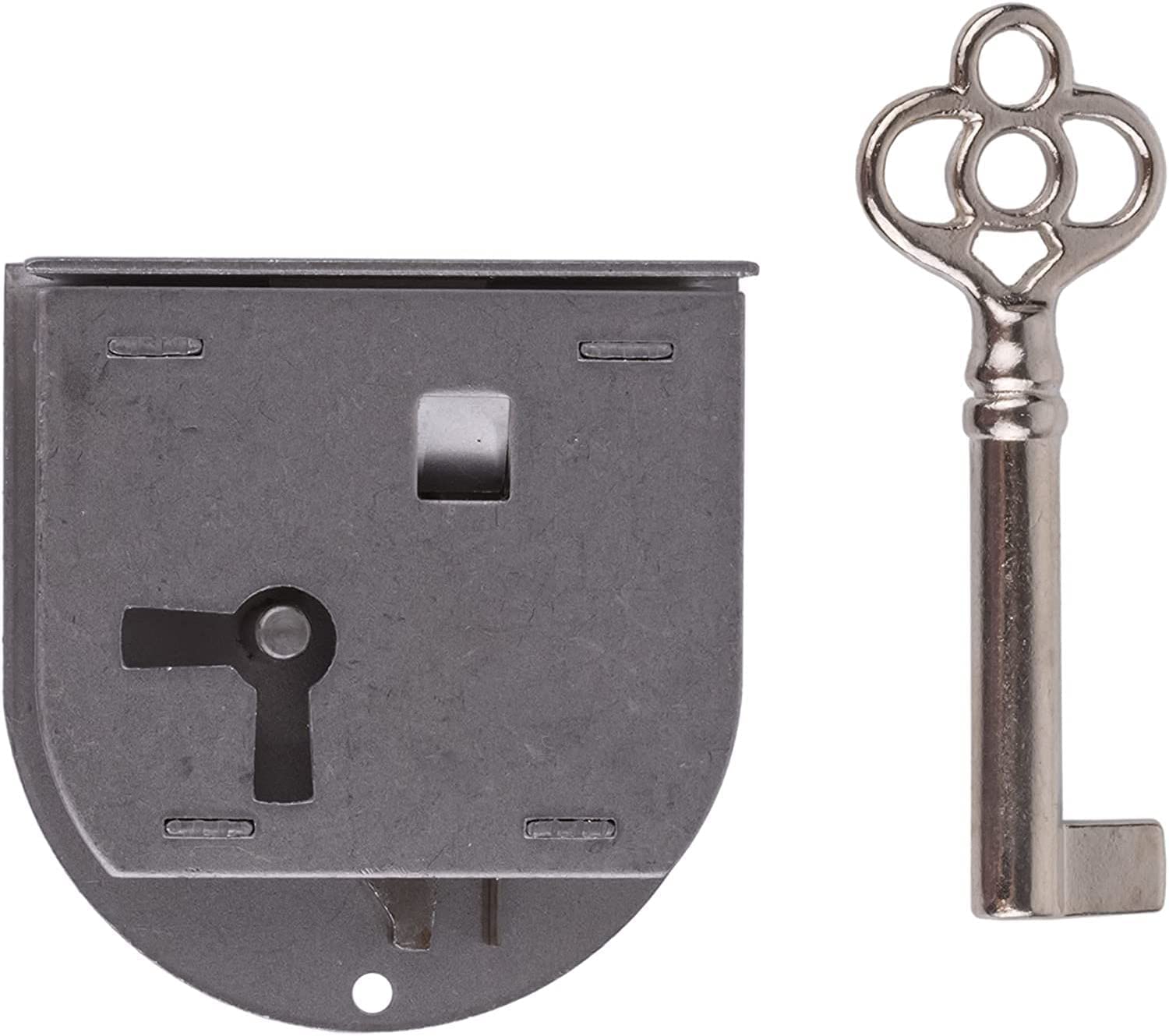 Long Rounded Half Mortise Lock with Skeleton Key for Right Hand Cabine ...