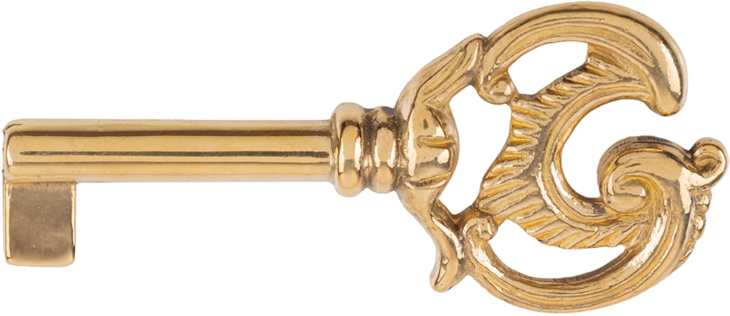 Ornate Solid Brass Skeleton Key Blank – UNIQANTIQ HARDWARE SUPPLY